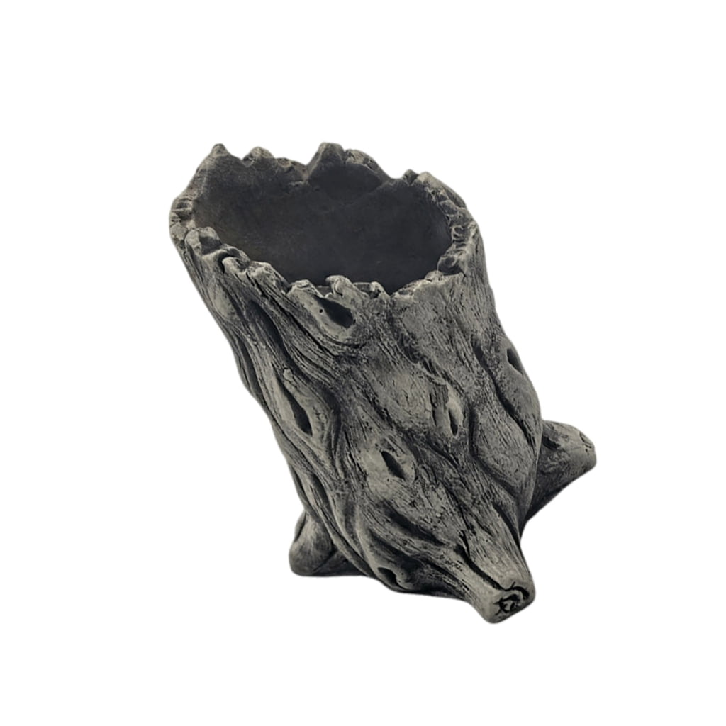 Ywmsfl Artificial Driftwood Flower Pots Natural Flower Pots Bucket ...