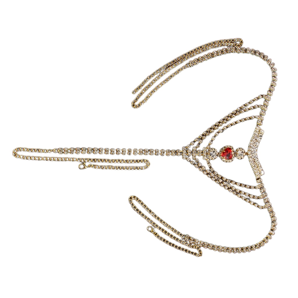 Ywmsfl Blingbling Thong Panties Glinting Rhinestones Studded G-string ...