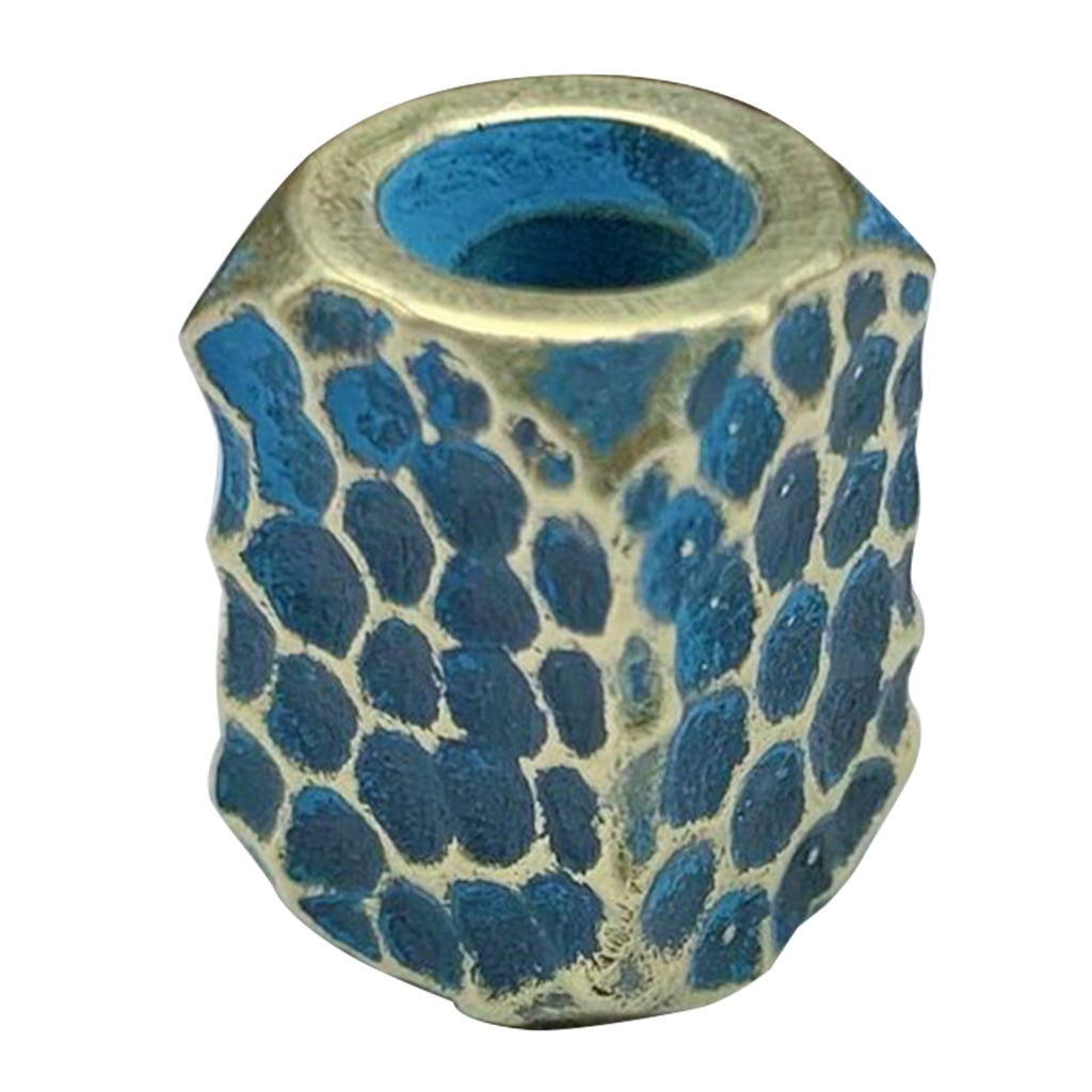 Ywmsfl Brass Lanyard Beads Knives Texture Paracord Bead Bracelet ...