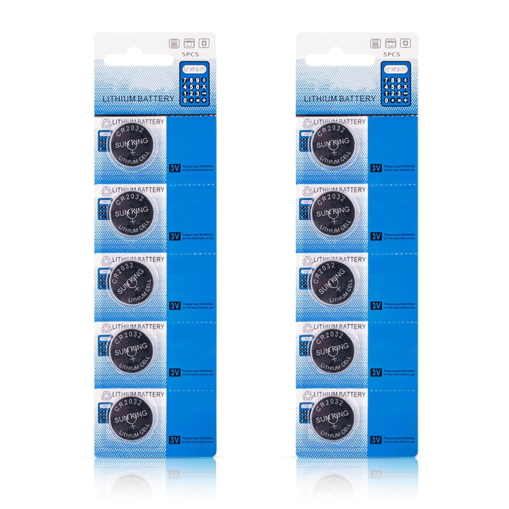 Ywmsfl CR2032 Button Cell Batteries CR2032 Battery Perfect For Remote ...
