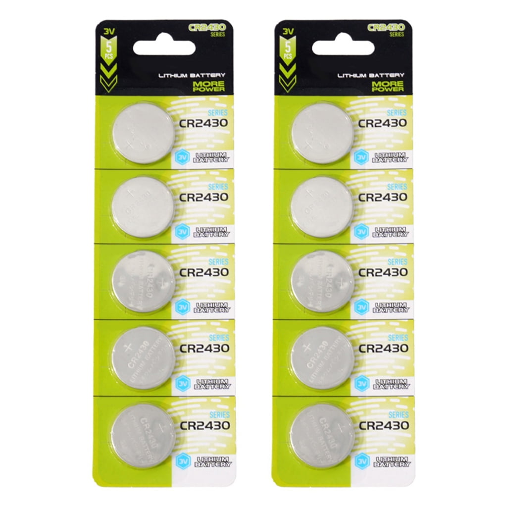 Ywmsfl CR2430 Batteries Button Cell Battery for Entry System Long-last ...