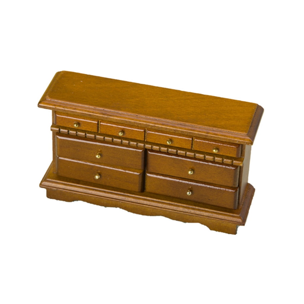 Ywmsfl Cabinet Toy Figure Model Realistic Vintage Closet Pretend Girls ...