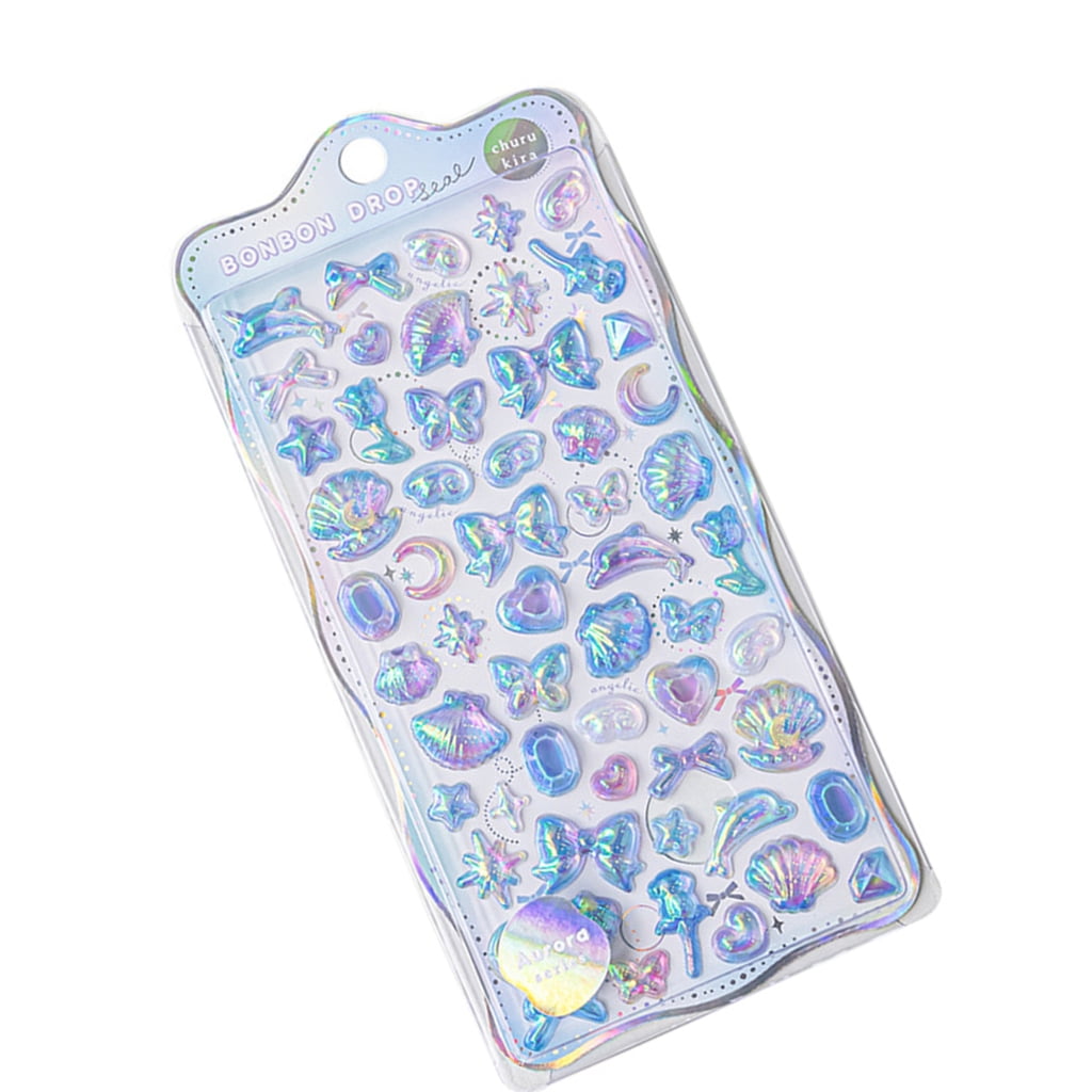 Ywmsfl Candy Drop DIY Diary Stationery Sticker Decorations Cute ...