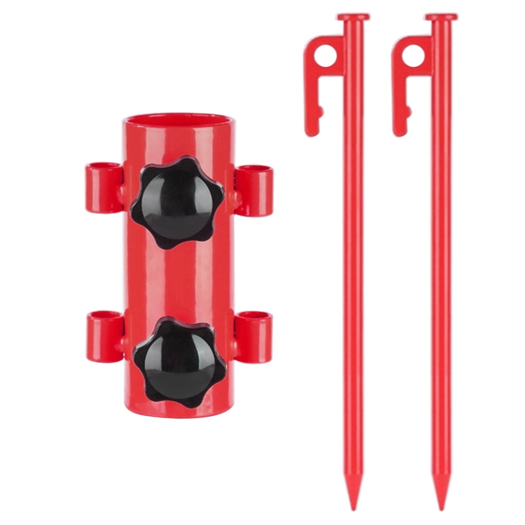Ywmsfl Canopy Rod Fixed Tube Stand with Tent Pegs Outdoor Awning Rod ...