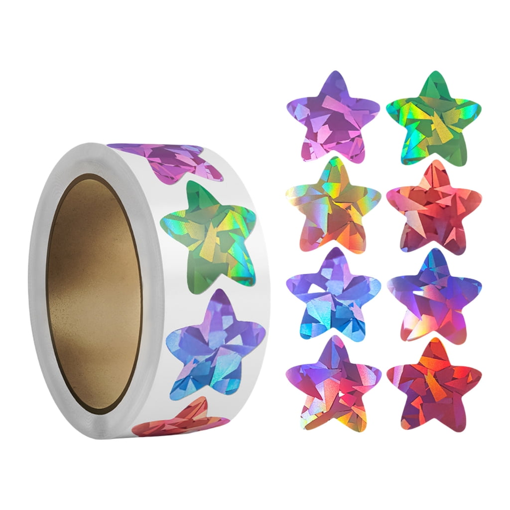 Ywmsfl Colorful Star Sticker Gift Sticker Adhesive Sticker Reward ...