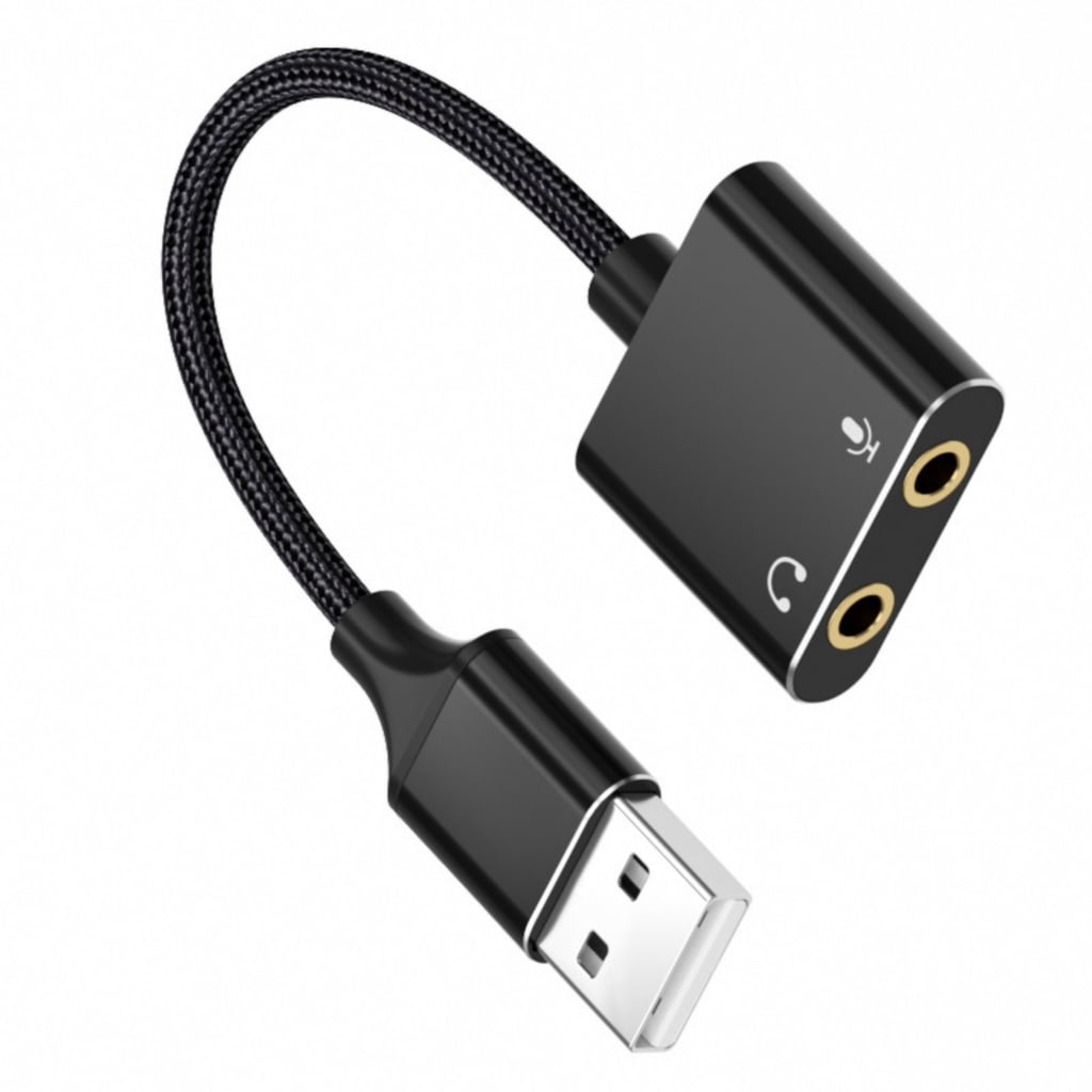 Ywmsfl Compactly USB Sound Adapter USB Sound Card for Seamlessly Music ...