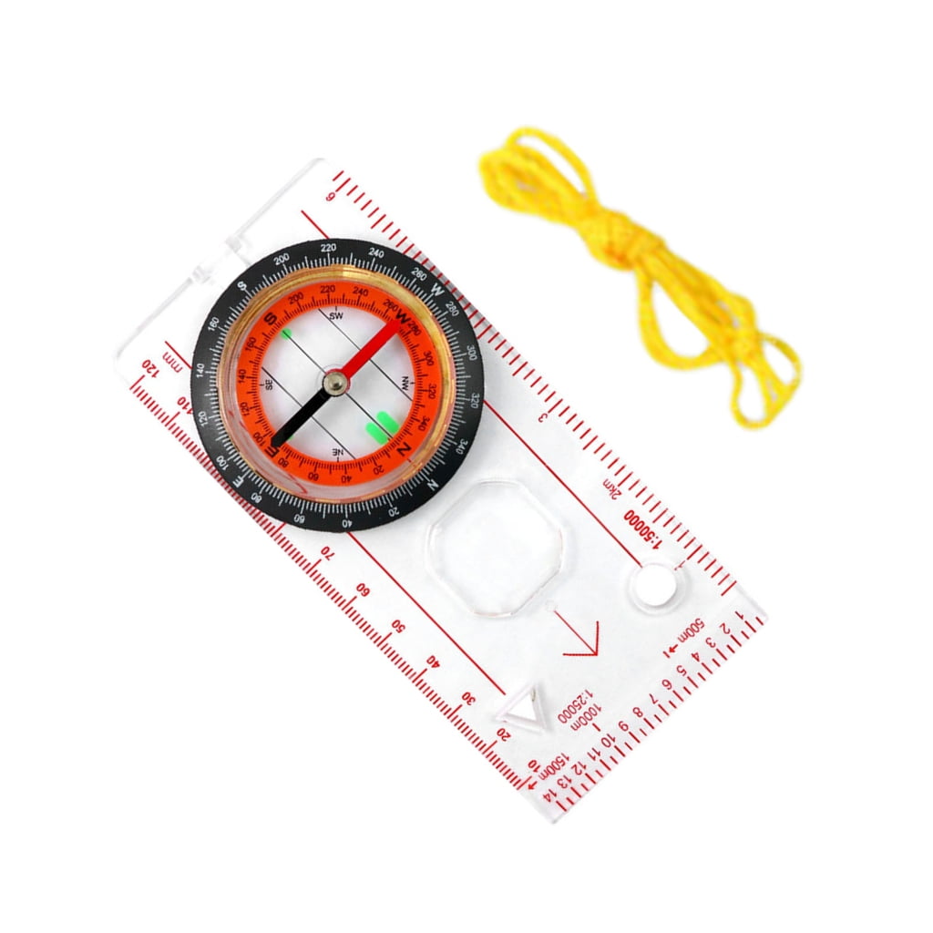 Ywmsfl Compasses for Backpacking Camping, Navigation Baseplate Map ...