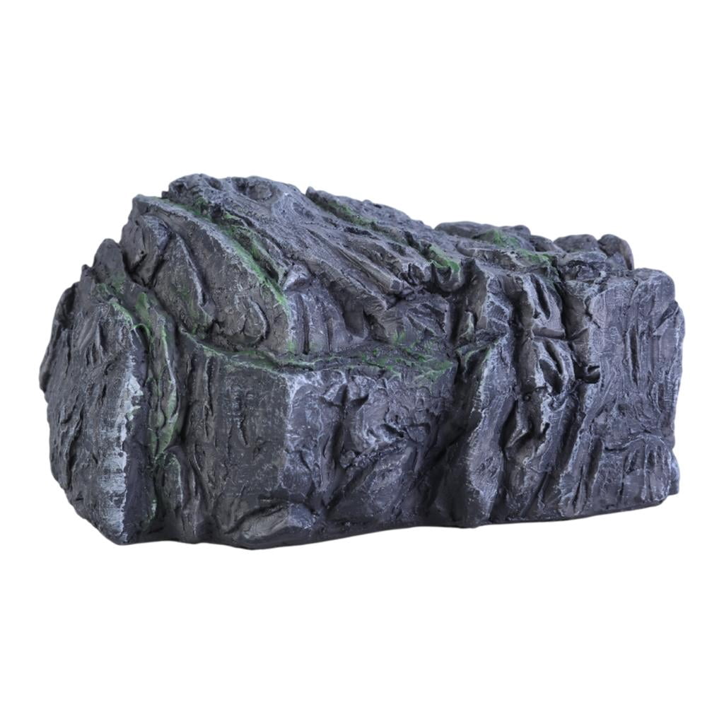 Ywmsfl Creative Stone Storage Box Realistic Fake Stone Hider Resin ...