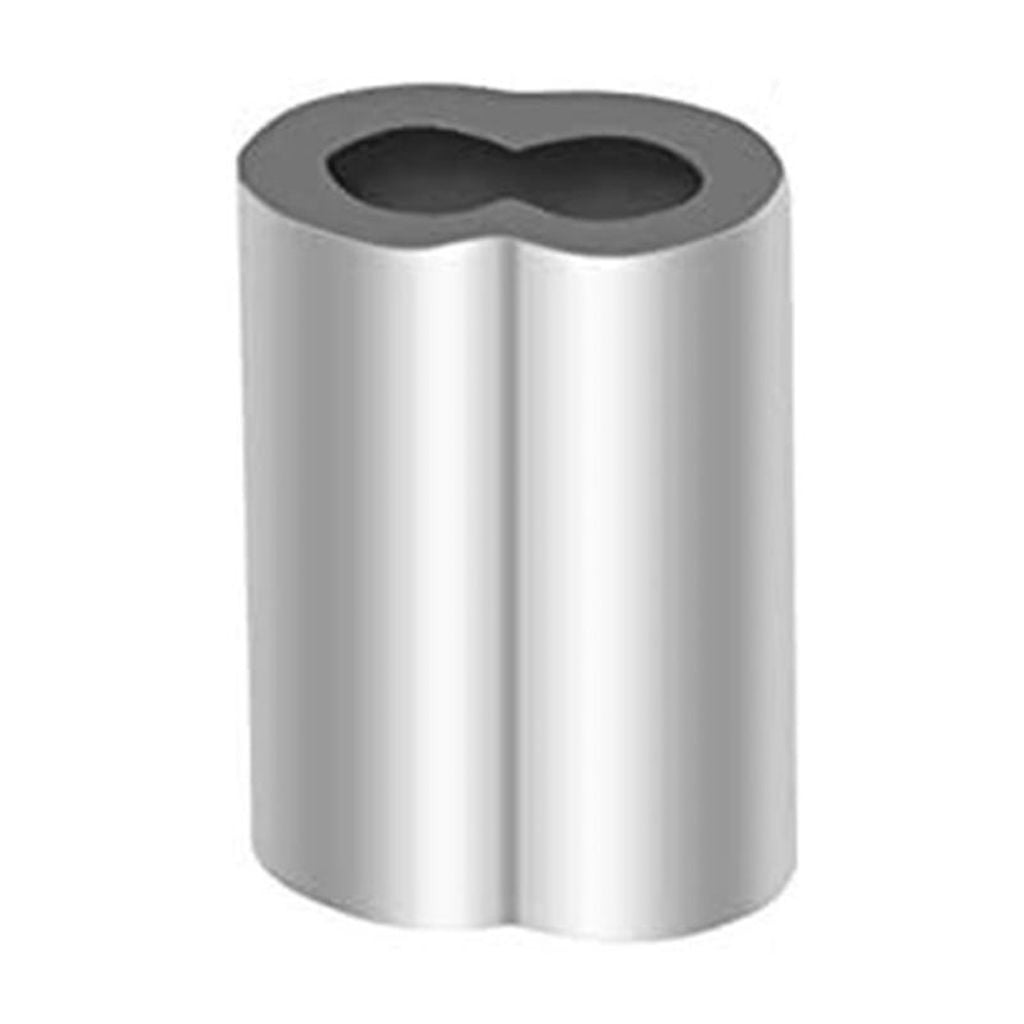 Ywmsfl Duable Aluminium Crimp Sleeve for 1.5 Wire Rope & Cable ...
