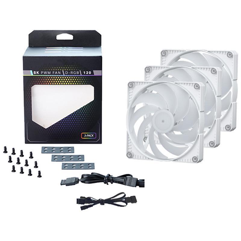 Ywmsfl Efficient Cooling CPU Fan ARGB LED 3Pin 5V PWM Quiet Ventilador ...