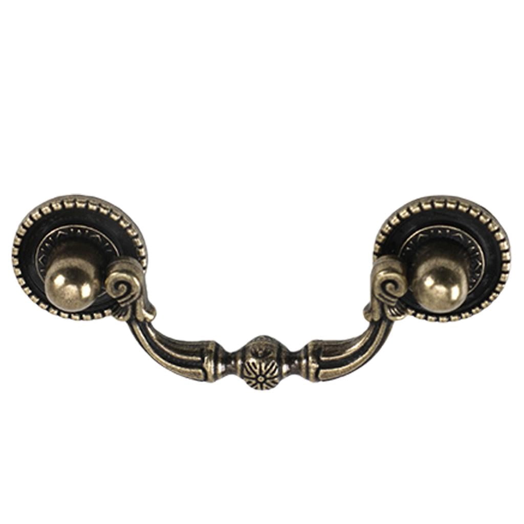 Ywmsfl Elegant Retros Drawer Pulls Durability Zincs Alloys Cabinet Pull ...