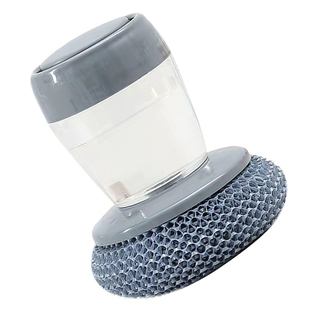 Ywmsfl Ergonomic Washing Up Brush with Integrated Detergent Pumps ...