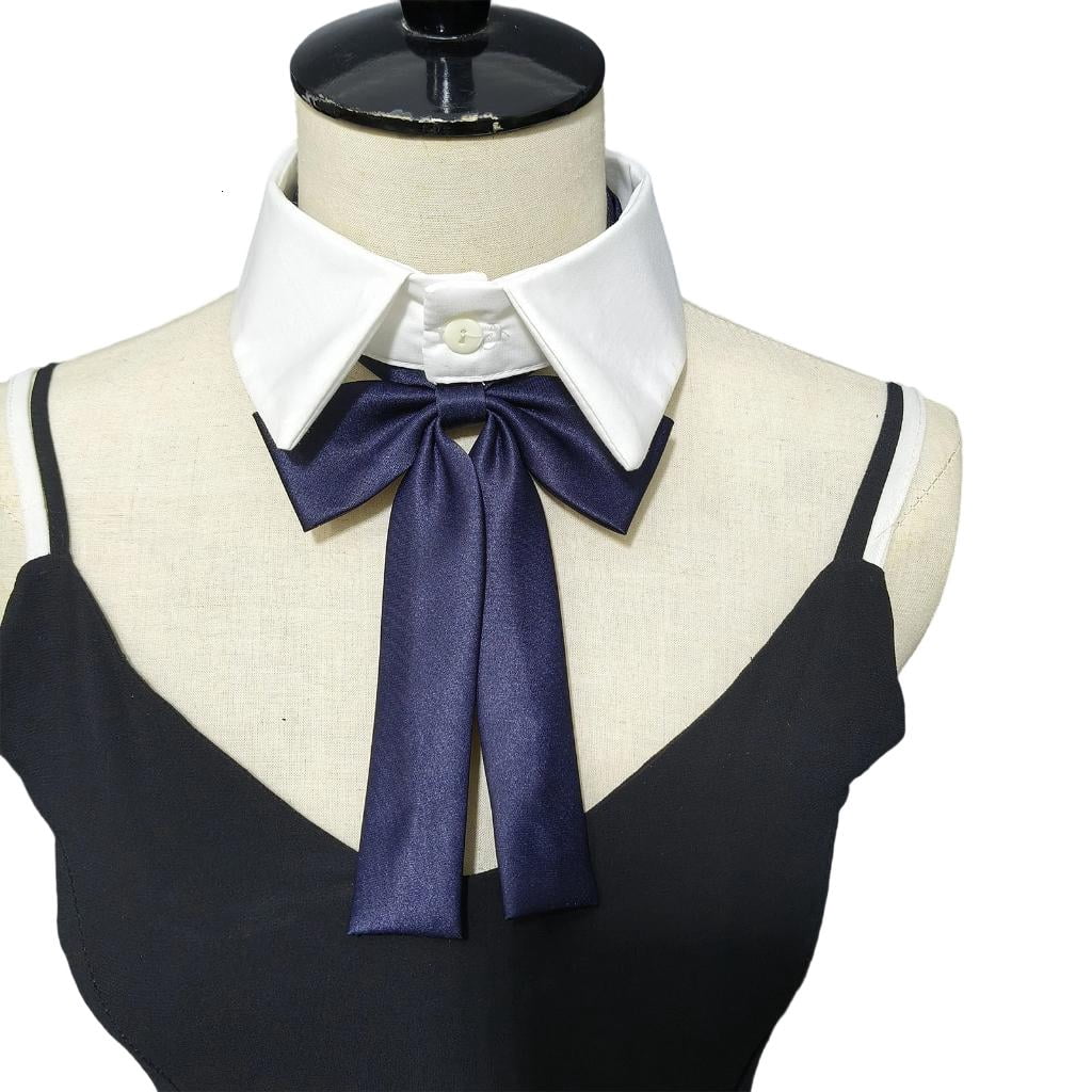 Ywmsfl Fashionable False Collar With Removable Bowtie For Academic ...