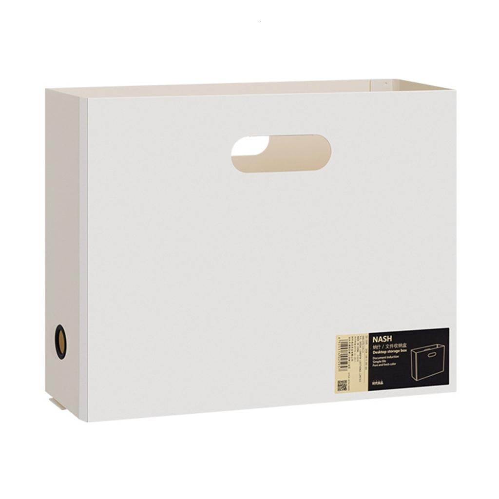 Ywmsfl File Box Document Organizer Box File Storage Box Desktop ...