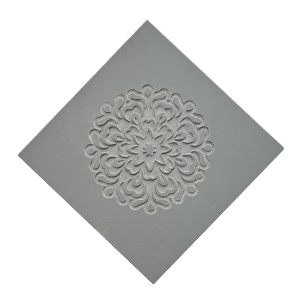 Ywmsfl Flower Clay Texture Sheets, Clay Texture Mat for Clay Earrings ...