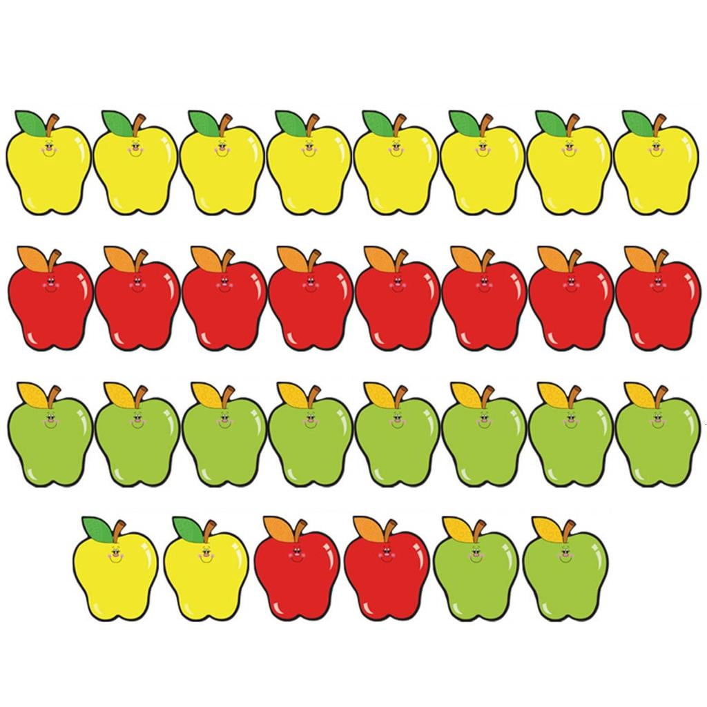 Ywmsfl Fruit Paper Cut-Out Kids Educational Paper Cutouts for Classroom ...