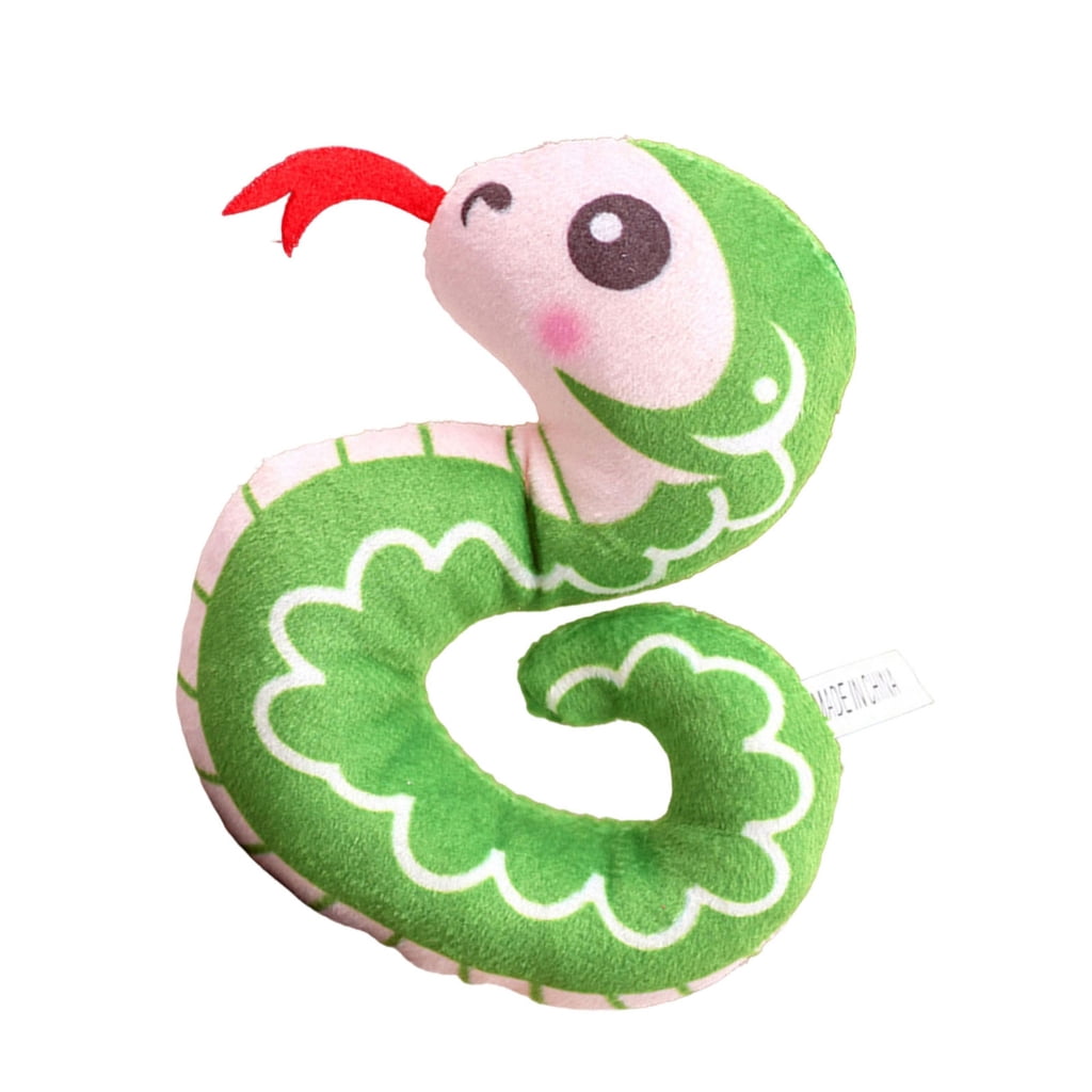 Ywmsfl Fun Plush Snake Figure Cartoon Snake Plush Dolls Green Animal ...