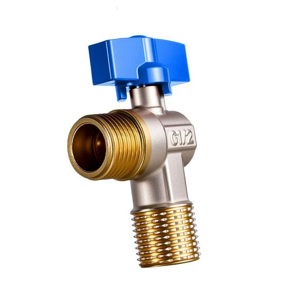 Ywmsfl Hot/Cold Water Shut Off Valves 1/2inch Turn Angle Stop Valves ...