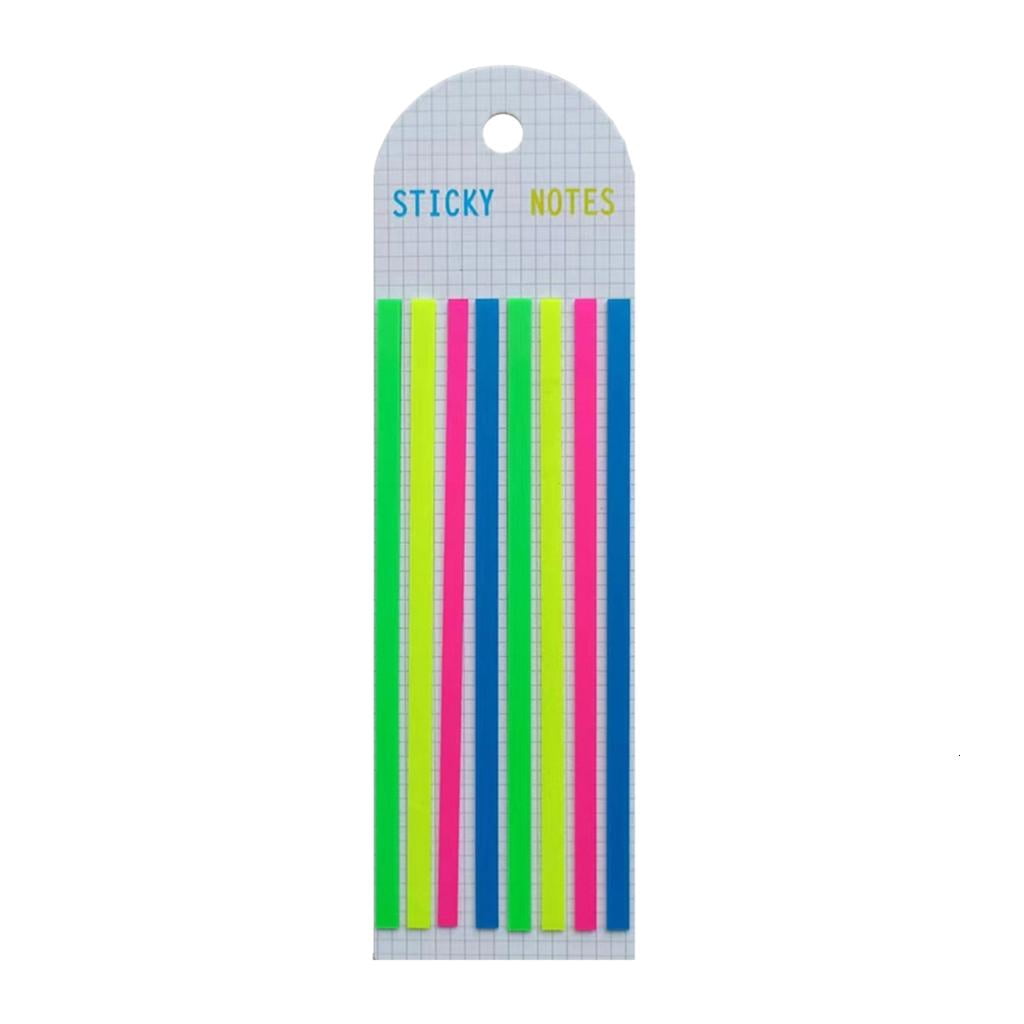 Ywmsfl Long Page Flags Tabs Translucent Sticky Notes Colored Index Tabs ...