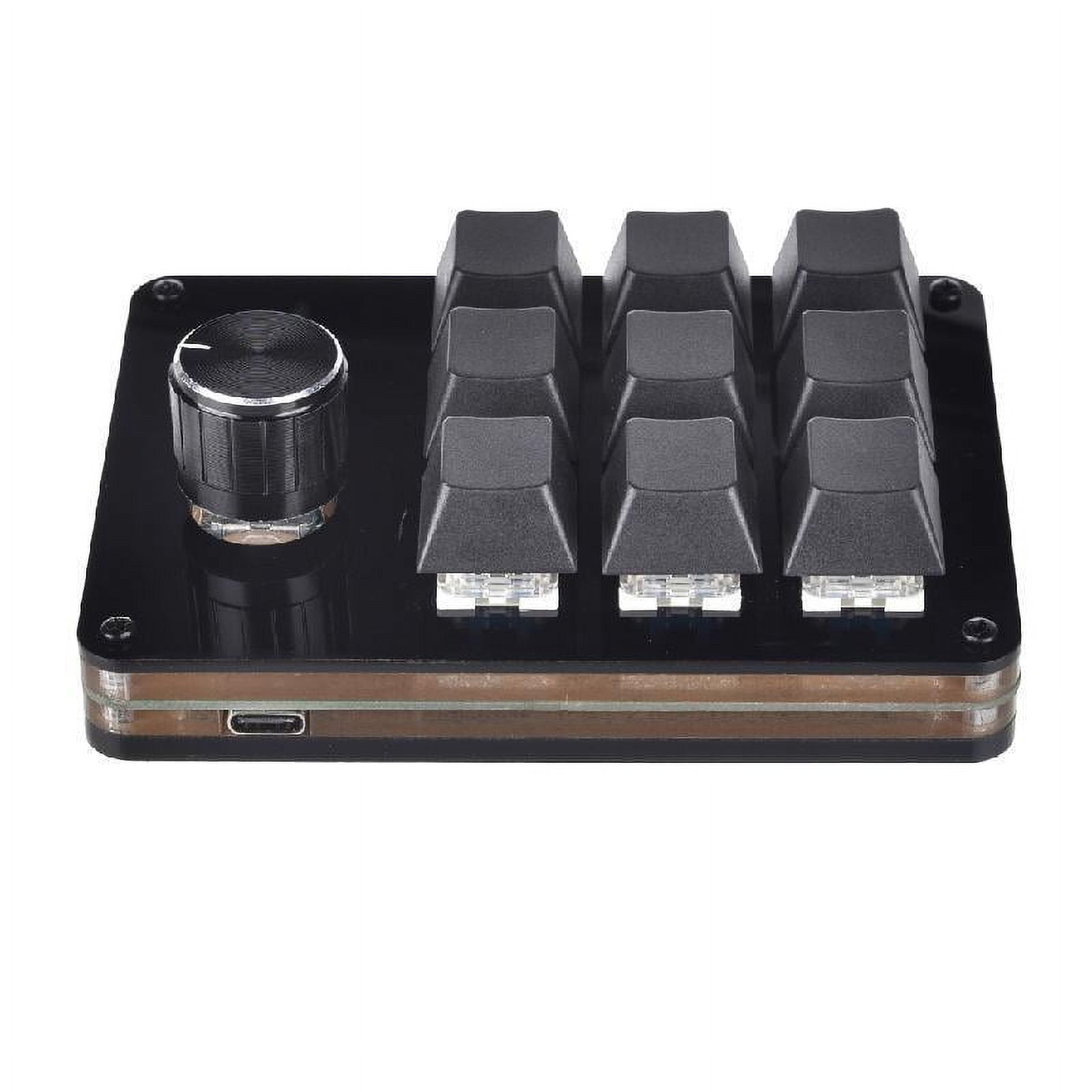 Ywmsfl Macro Keyboard Programming Keypad 9 Key 1 Knob Mechanical ...