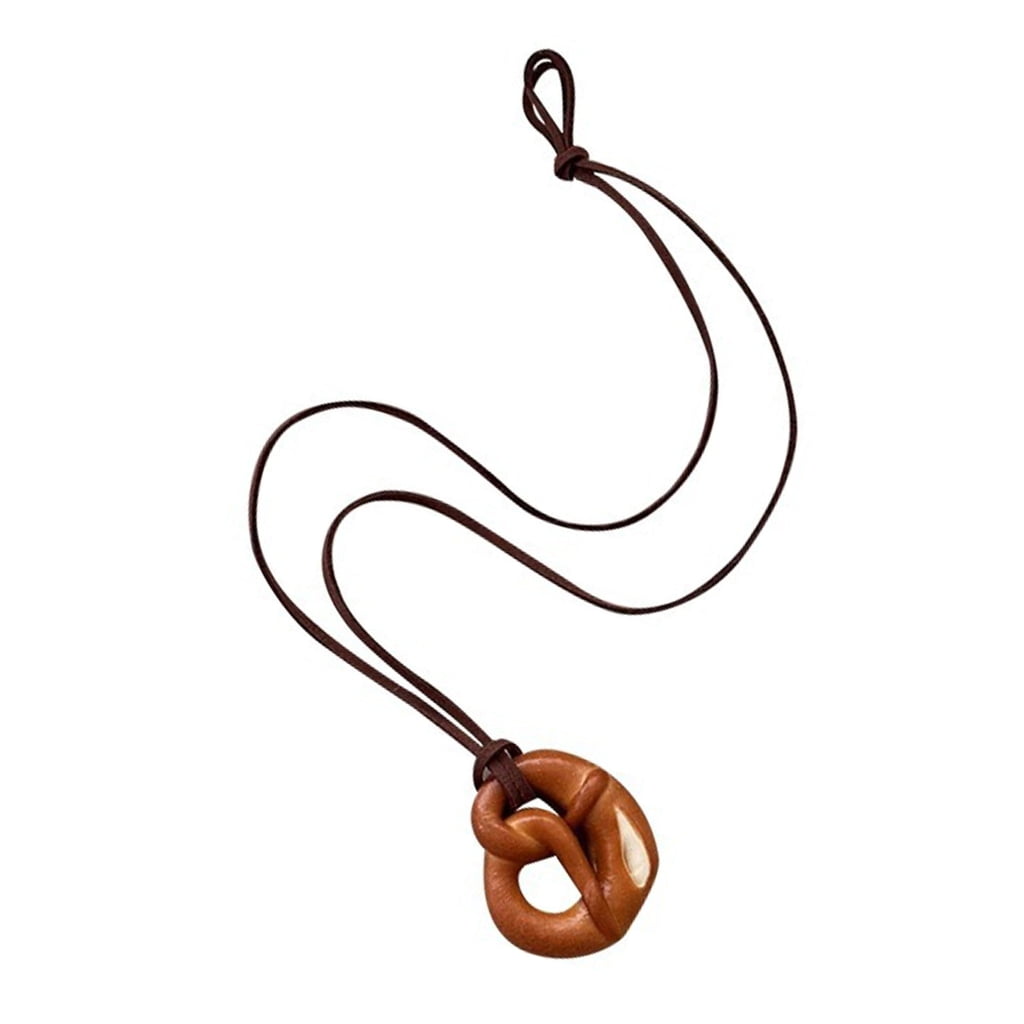 Ywmsfl Multipurpose Artistics Bread Charm Necklace Featuring Wreath ...