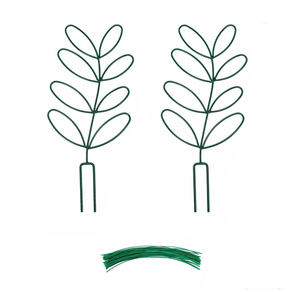 Ywmsfl Plant Support Stake Small Metal Garden Trellis for Flower ...