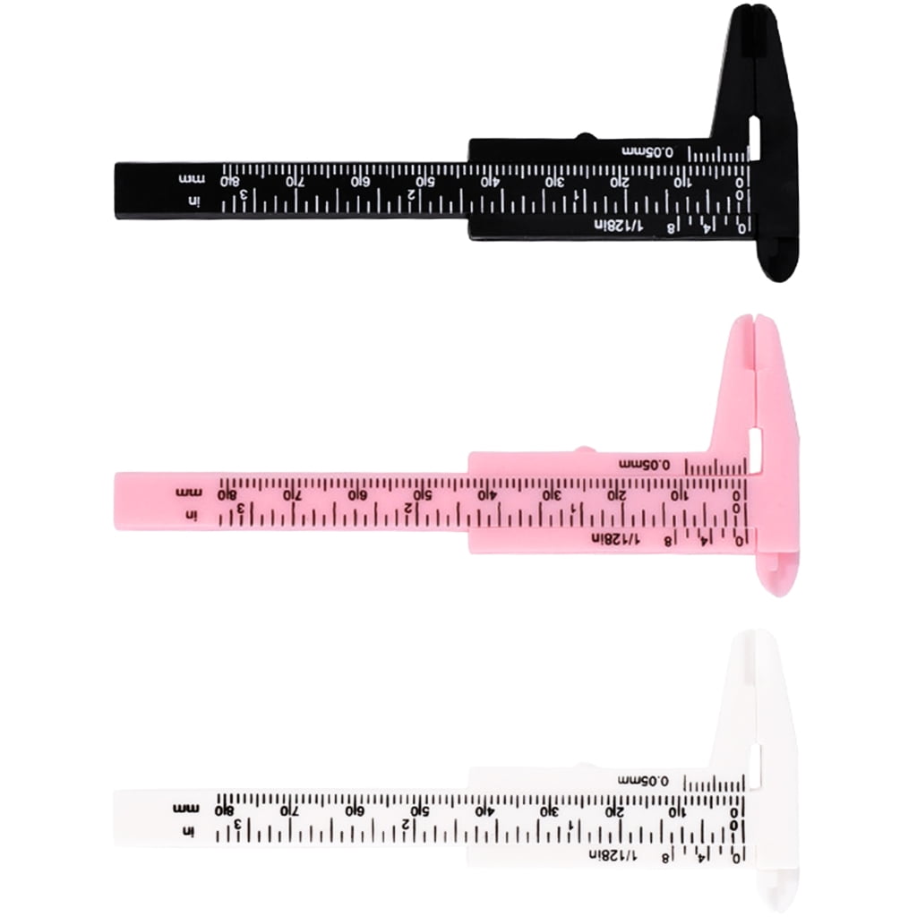 Ywmsfl Brow Mapping Tool Vernier Caliper Eyebrow Measuring Ruler ...