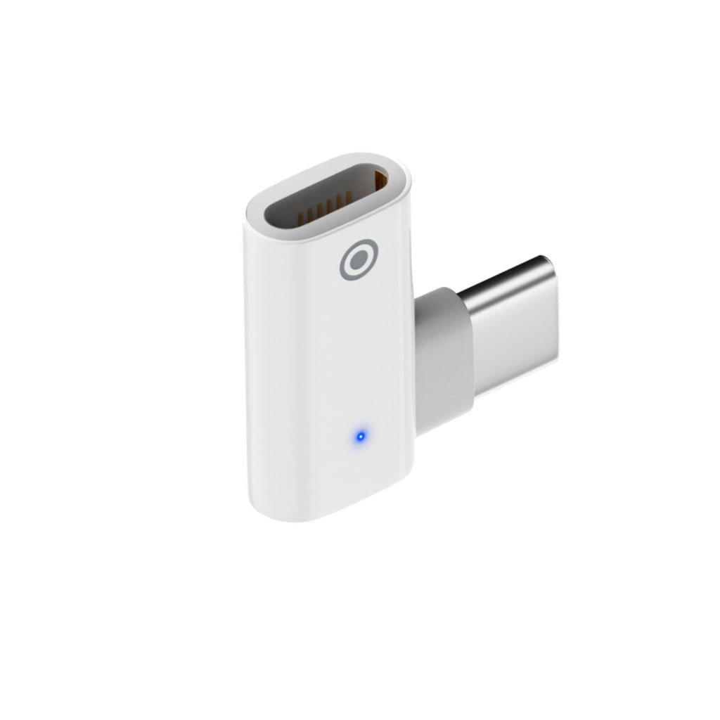 Ywmsfl Portable Type C/8Pin to 8Pin Female Charging Adapter with LED ...