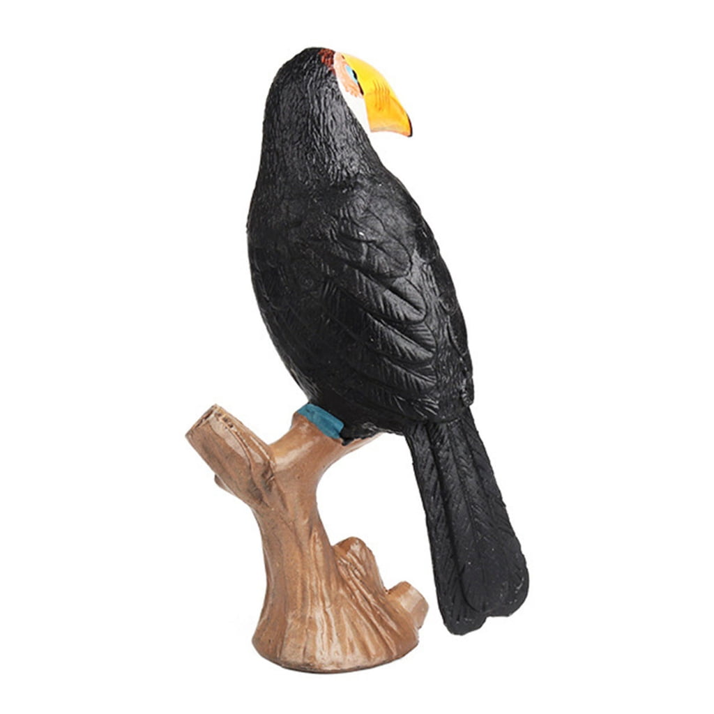 Ywmsfl Realistic Toucan Figure Observation Display Static Model Statue ...
