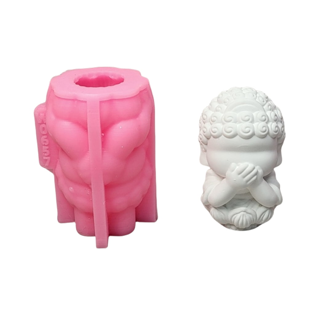 Ywmsfl Religious Shape Silicone Molds for Epoxy Resin Candle Soap ...