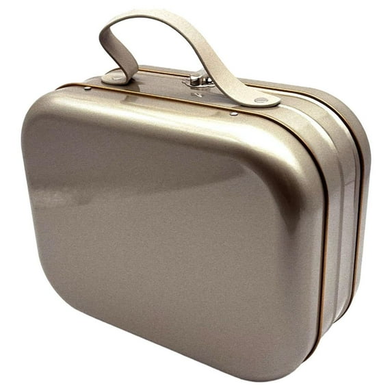 Ywmsfl Retro Style Metal Storage Box With Convenient Carry Handle And ...