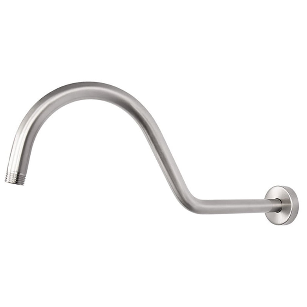 Ywmsfl S shape High Shower Arm Rusts Shower Arm Steel Bathroom Fixture ...