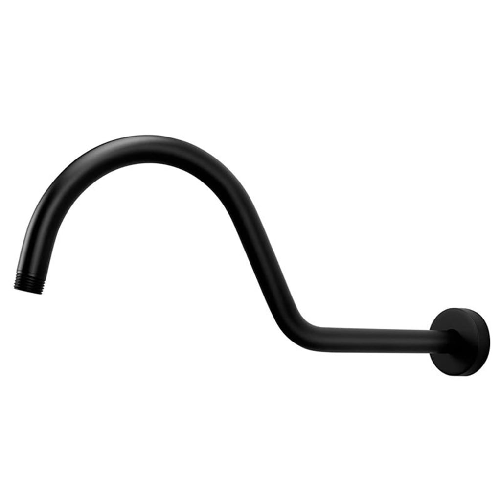 Ywmsfl S shape High Shower Arm Rusts Shower Arm Steel Bathroom Fixture ...