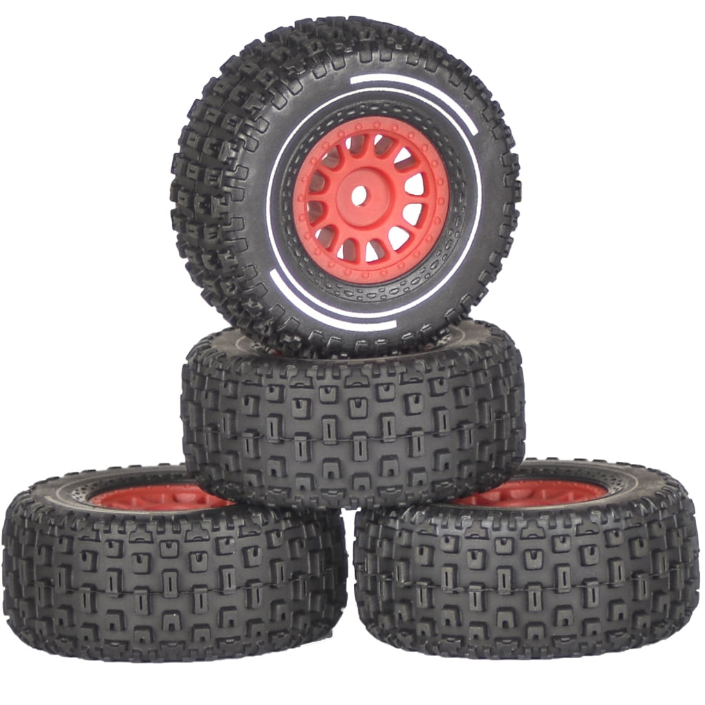 Ywmsfl Set of 4 Remote Control Wheel Tires for Crawlers Car Model ...