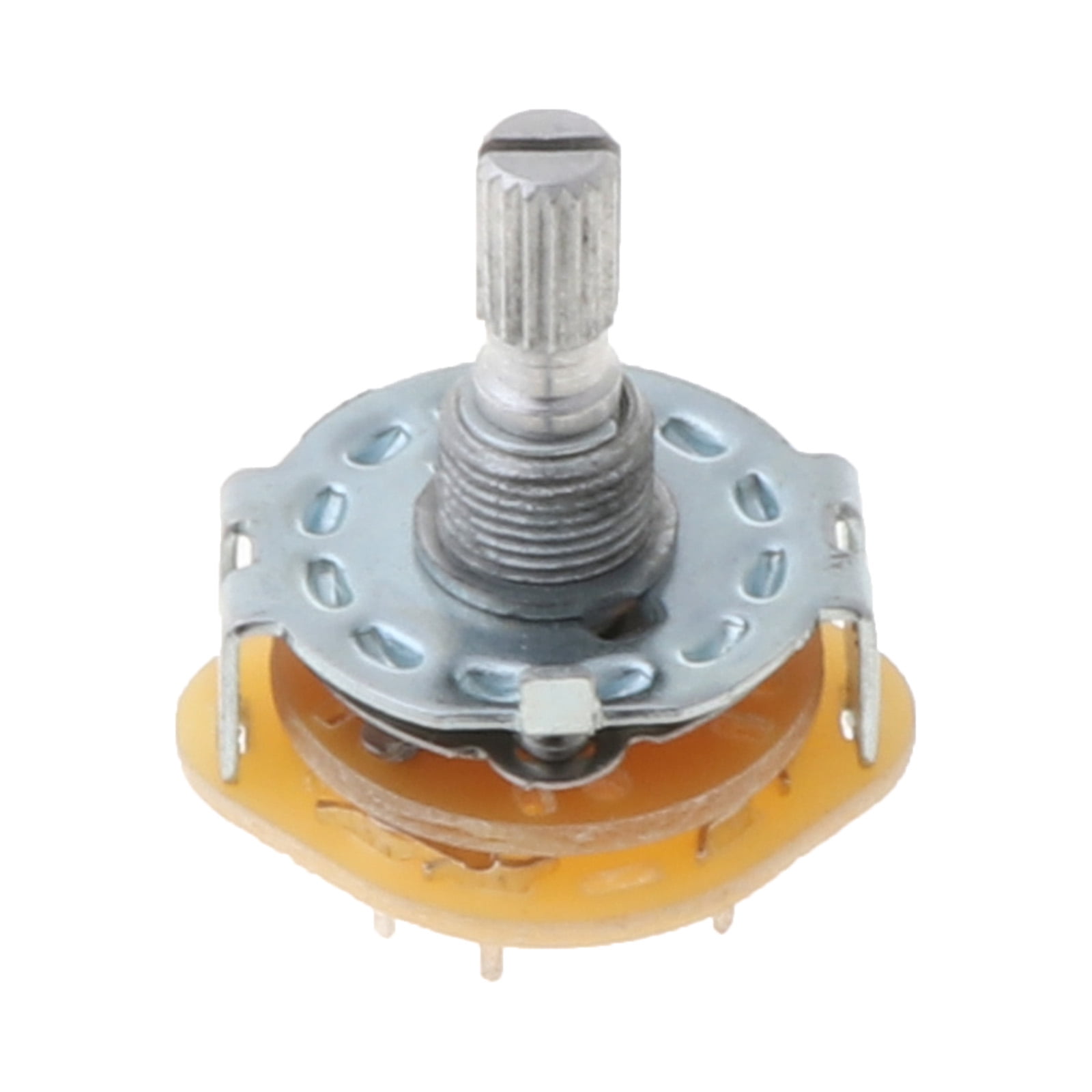 Ywmsfl Shaft Panel Mount 2P5T Rotary Selector Band 2 Position 5 RS25 ...