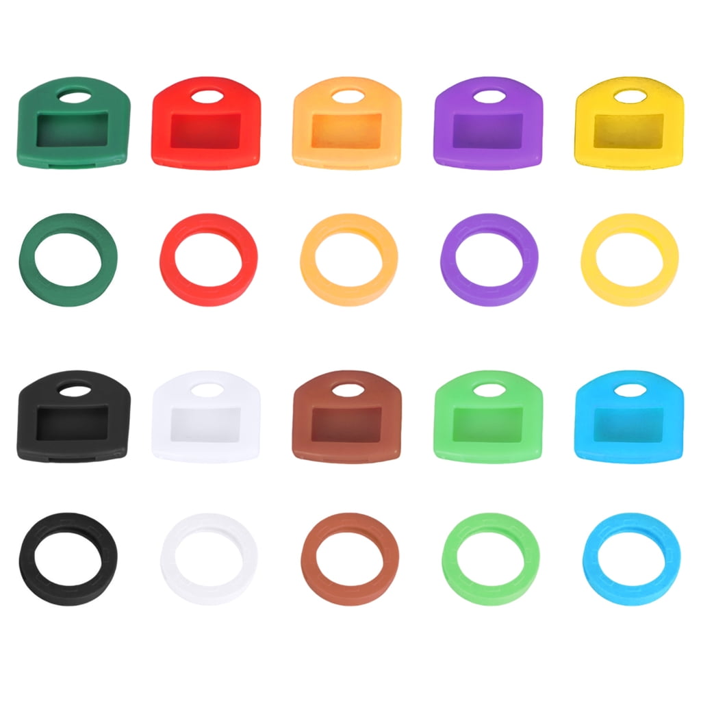 Ywmsfl Silicone Key Markers Identifiers Covers In Assorted Color For ...