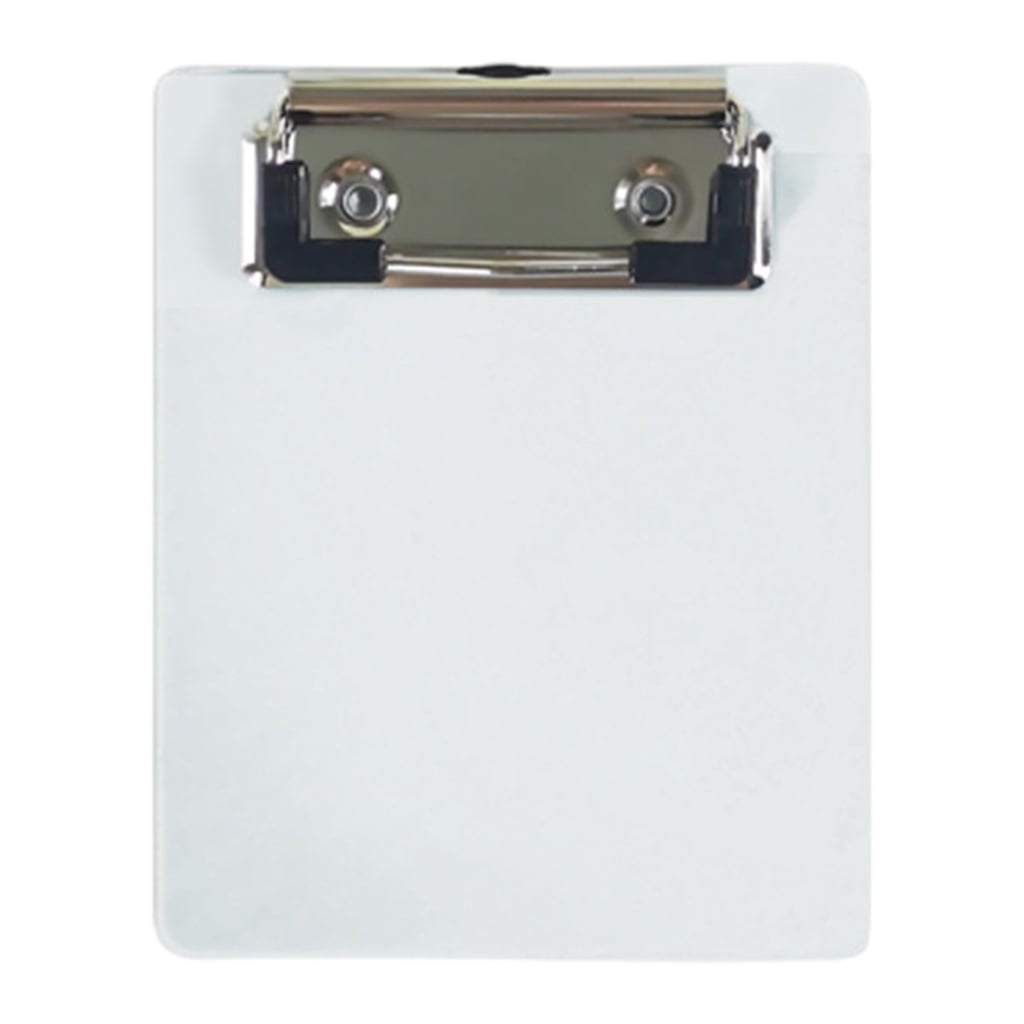 Ywmsfl Small Clipboard Metal Clip Writing Board with Hanging Hook for ...