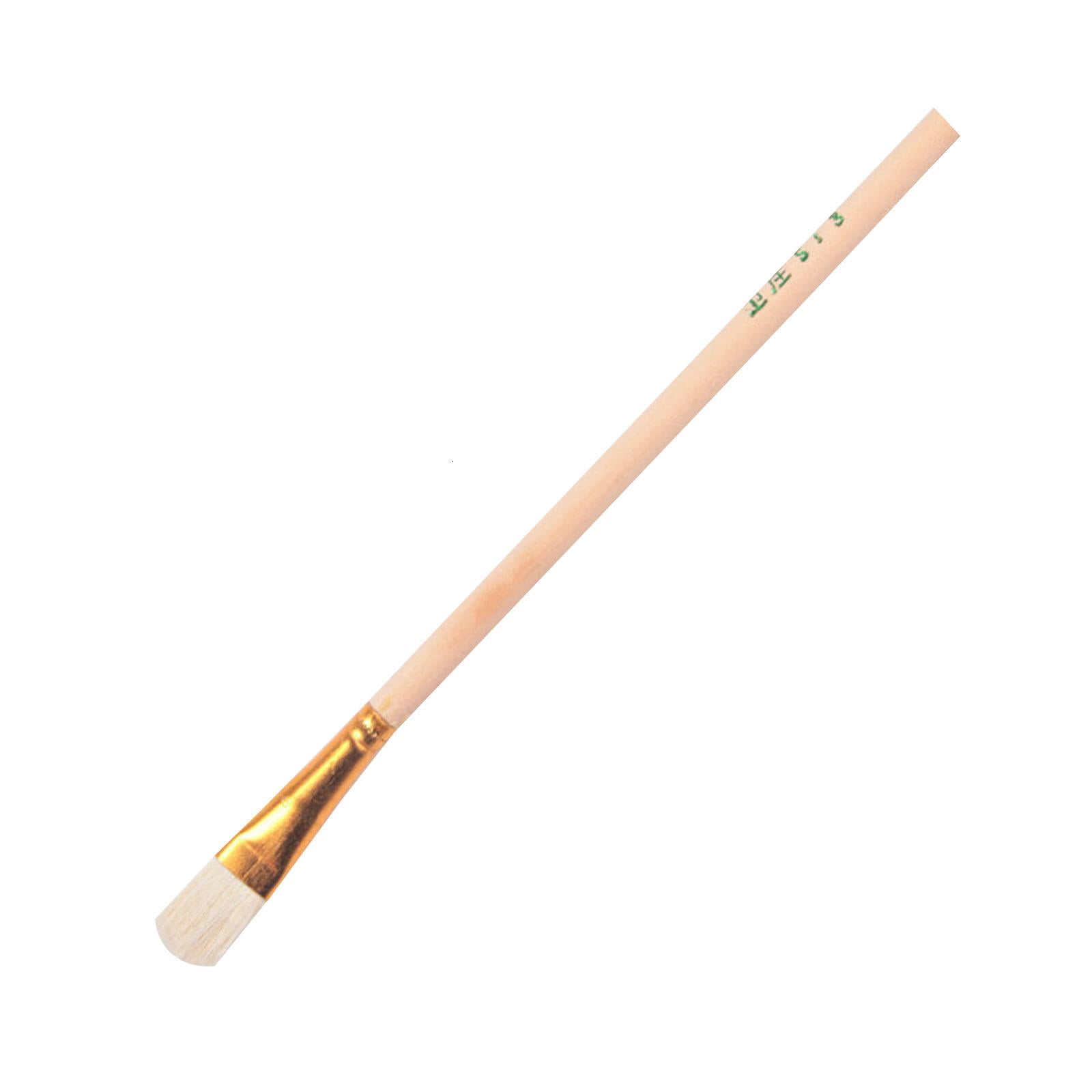 Ywmsfl Soft Wool Paint Brushes Wooden Handle for Pottery Ceramic ...