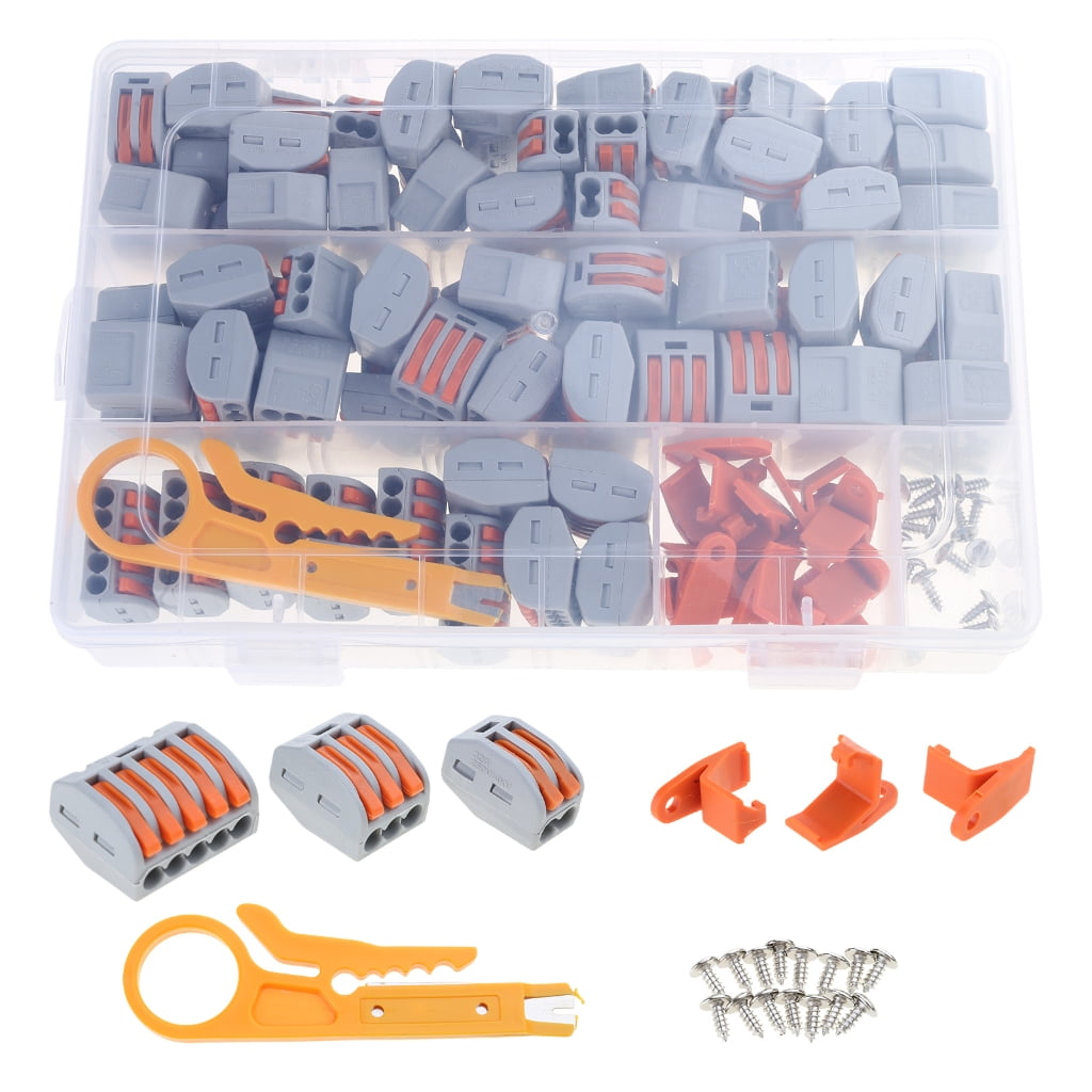 Ywmsfl Splicing Connector Assortment Wire Splices Connector Set Quick ...
