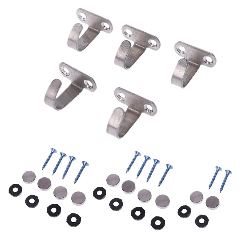 Ywmsfl Stainless Steel J Shape Hook For Ceiling Cabinet Top Hanger ...