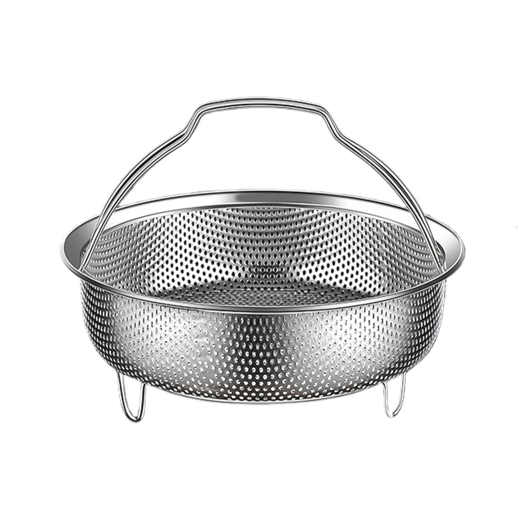 Ywmsfl Stainsless Steel Steamers Drain Basket Steaming Rack Stand with ...