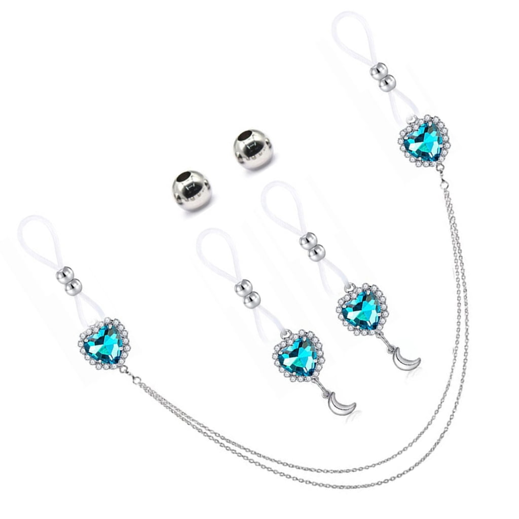 Ywmsfl Stylish Rhinestones Charm Nipple Chain Breasts Dangles For Fashion Beach Lovers - Walmart.com