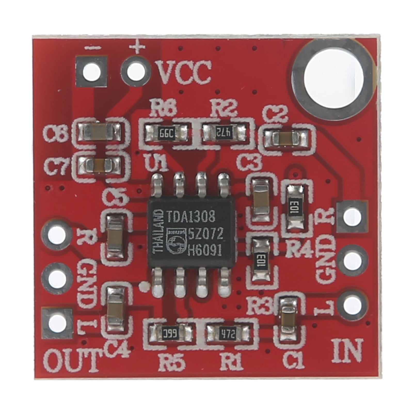 Ywmsfl TDA1308 Headphone Headset Amplifier Board Preamplifier Module 3V ...