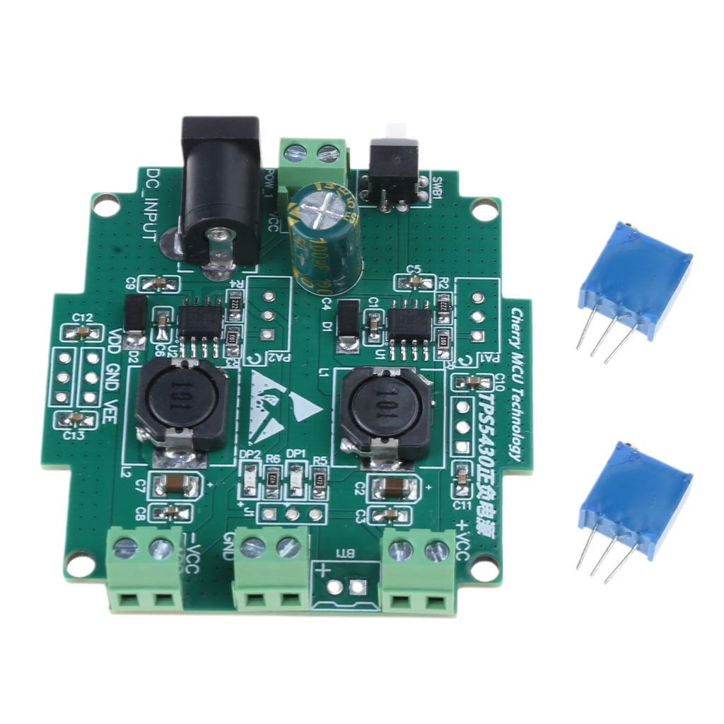 Ywmsfl TPS5430 Double Output Power Module Adjustable 5V & 12V Switching ...