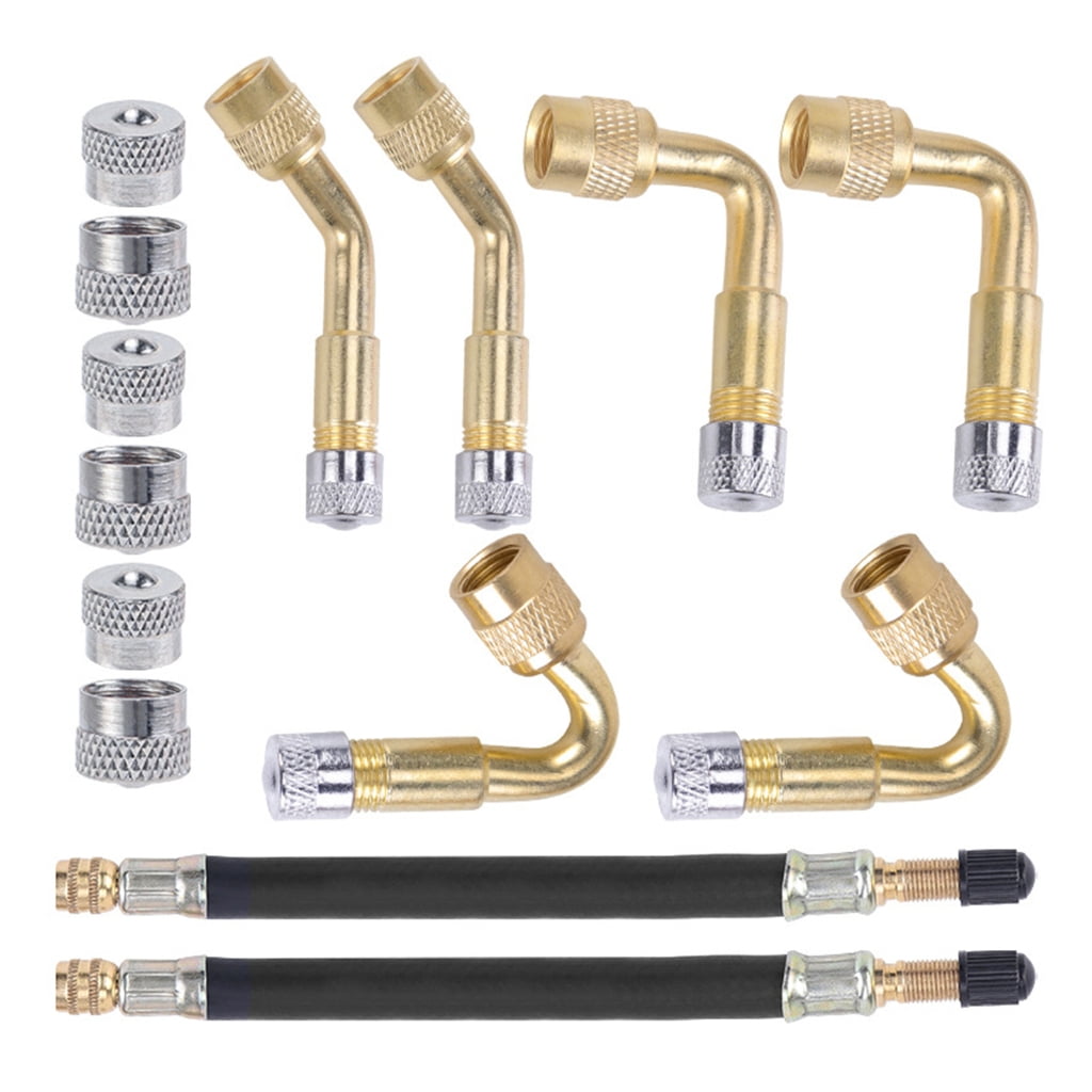 Ywmsfl Tire Valves Extension Adapter, Flexible Rubber Tyre Valves ...