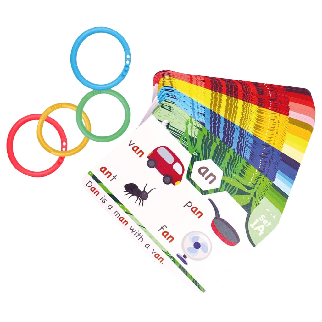 Ywmsfl Toddler Phonics Learning Flashing Cards for Learning Letter ...