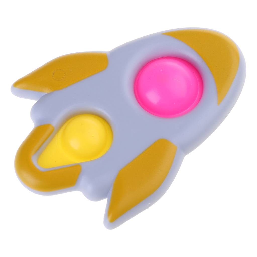 Ywmsfl Toy Bubble for w/ Push Popper Rainbow Funny Novelty Interactive ...