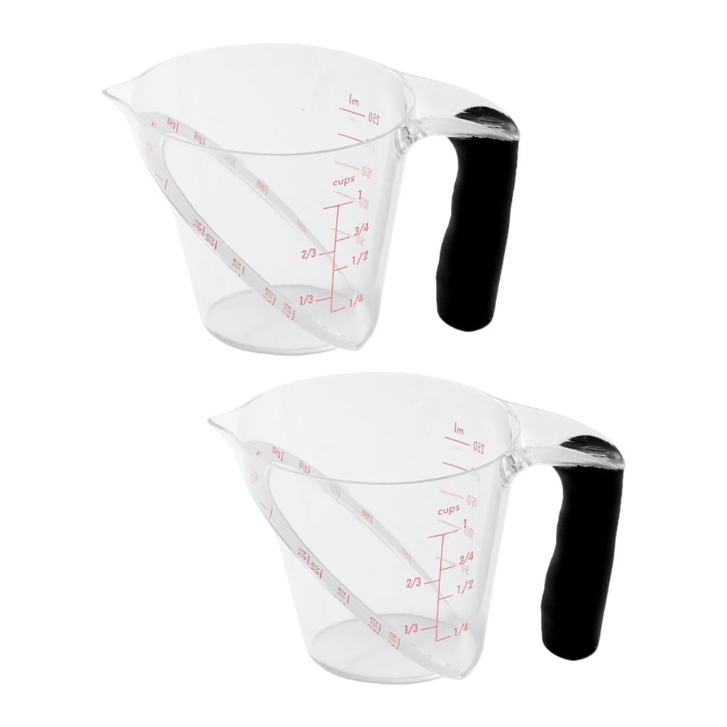 Ywmsfl Transparency Measuring Cup 250ml Capacity With Easy to Read ...