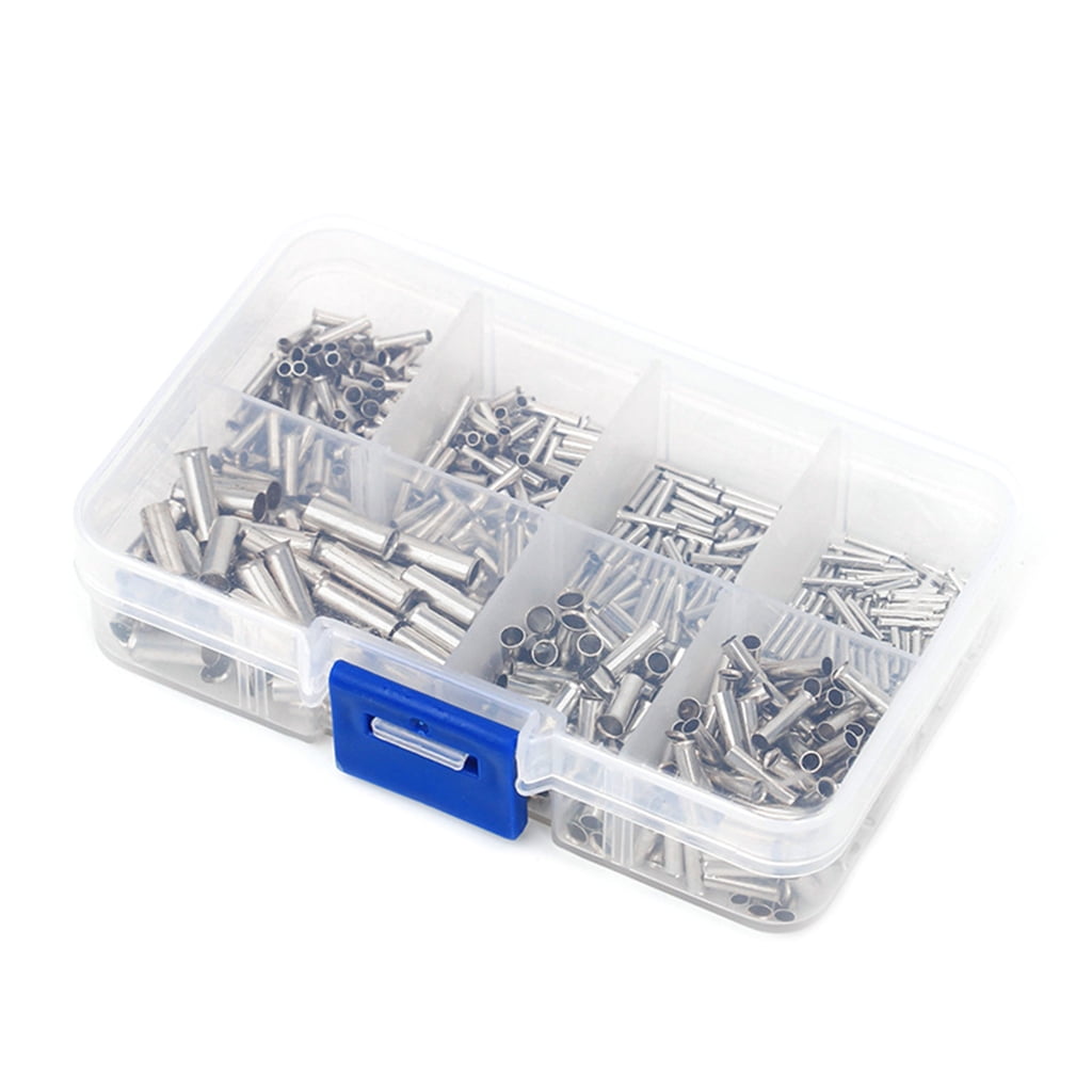 Ywmsfl Wire Crimping set 600pcs Ferrule Crimp Cord Pin End Terminals ...