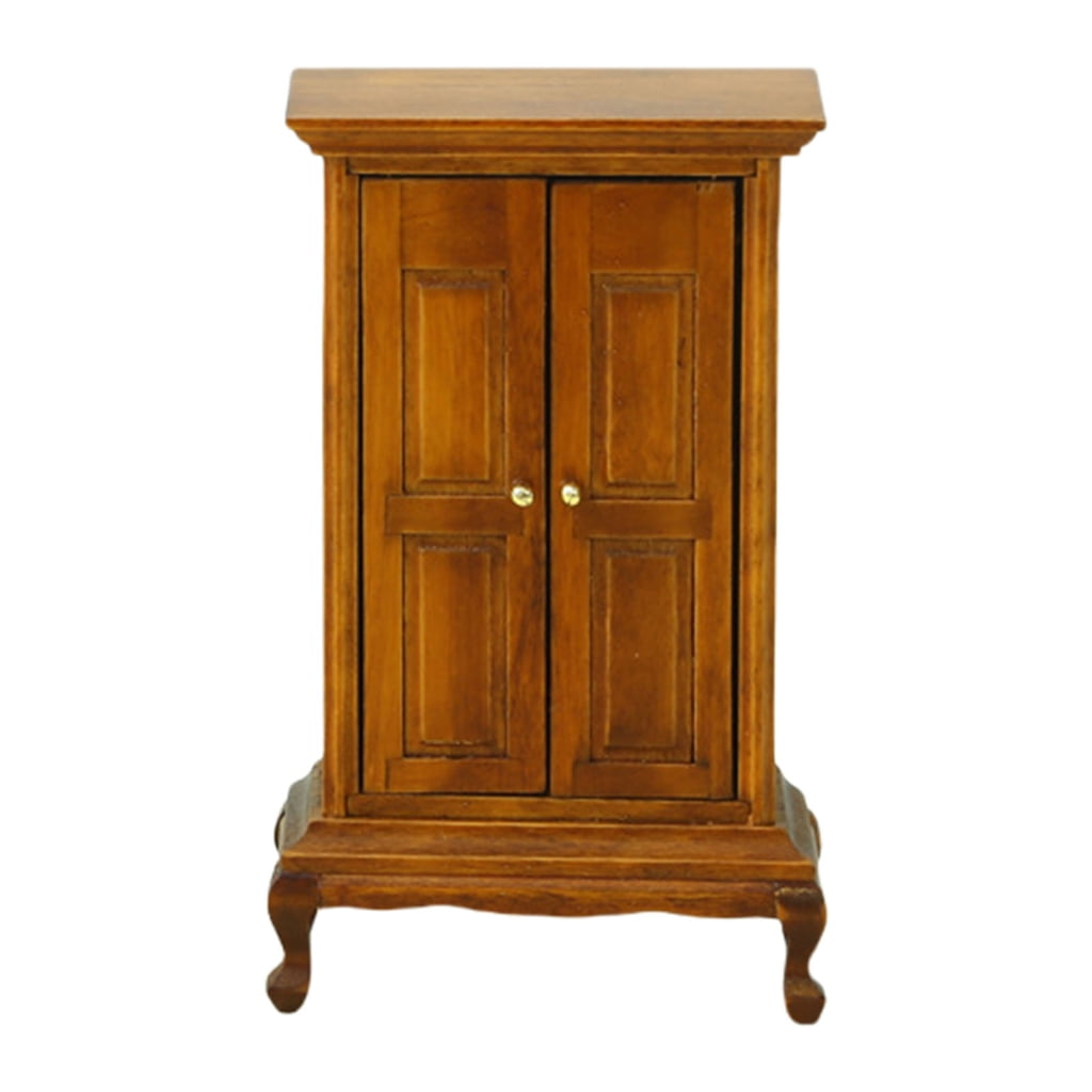 Ywmsfl Wood Zakka Toy Figure Armoire Model Realistic Vintage Realistic ...